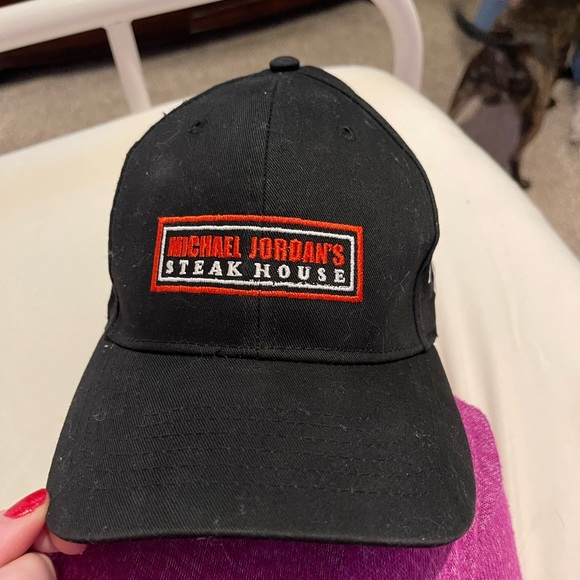 Michael Jordan | Accessories | Michael Jordans Steakhouse Baseball Cap ...